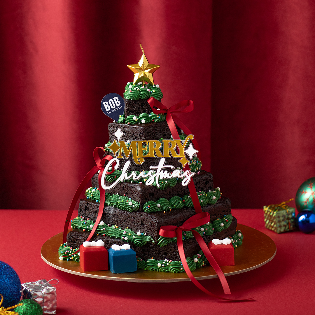 Christmas Brownie Tree - Bob the Baker Boy