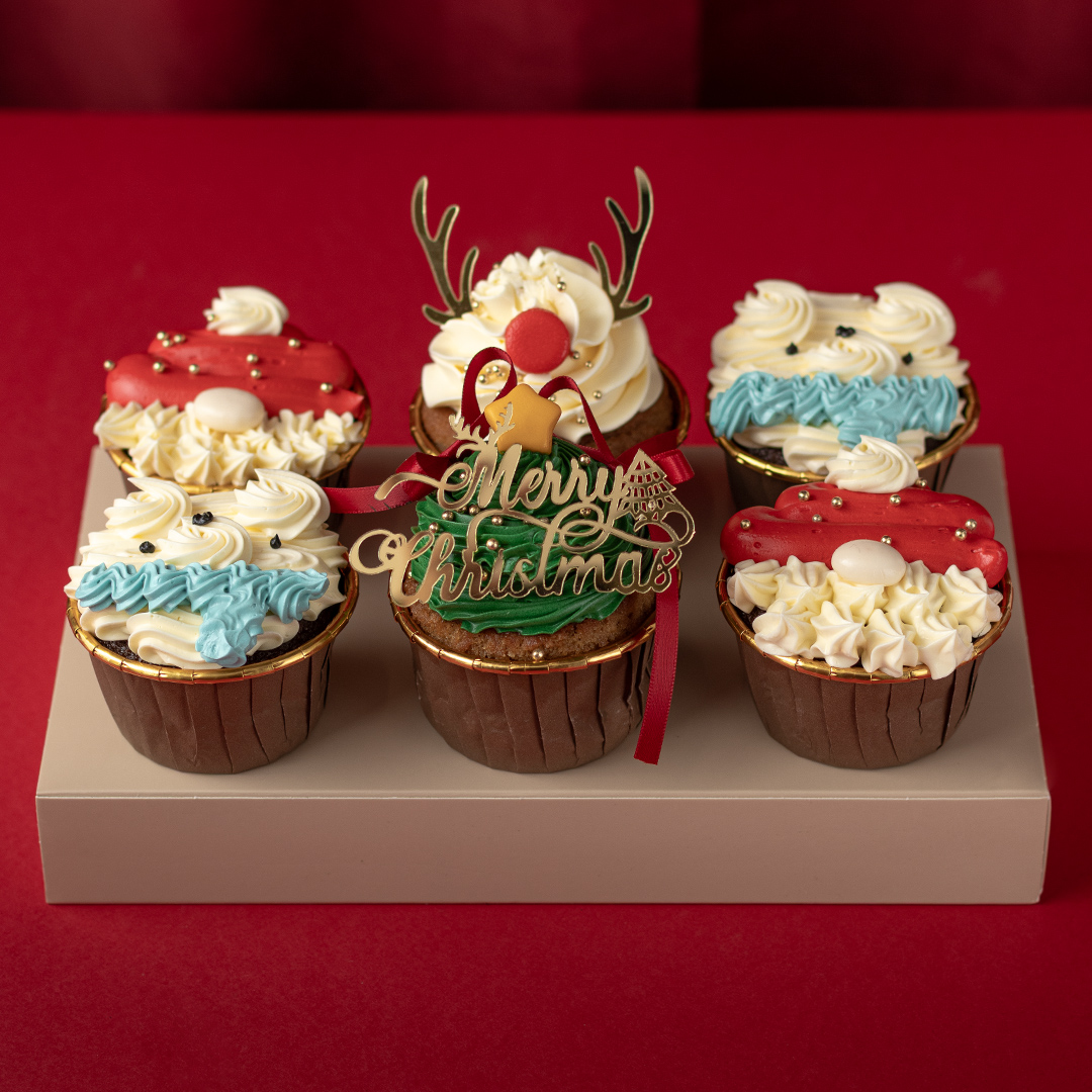 Christmas Assorted Cupcakes - Bob the Baker Boy