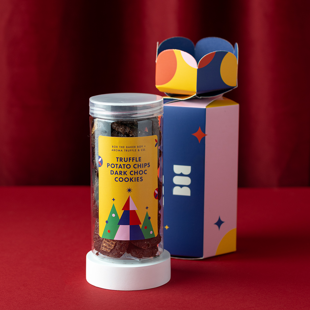 Truffle Potato Chips Dark Chocolate Cookies - Bob the Baker Boy