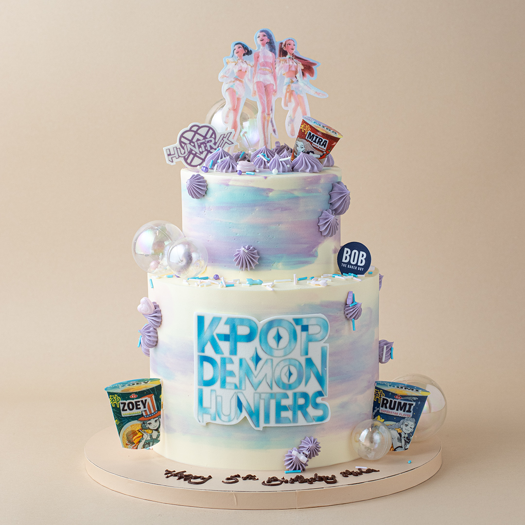K-Pop Demon Hunters Cakes & Cupcakes in Singapore - Bob the Baker Boy