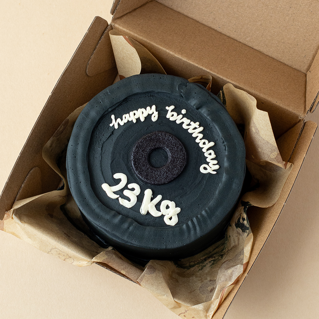 Gym Weights Bento Cake - Bob the Baker Boy